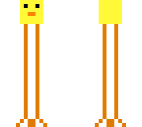 Chicken with long legs | Minecraft Skin