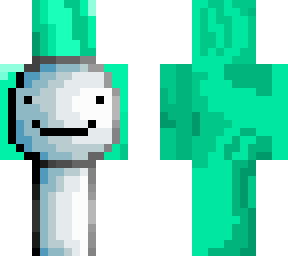 Cyan Shaded Dream | Minecraft Skin