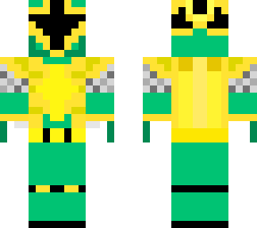green power ranger | Minecraft Skins