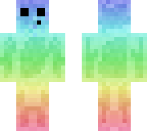 Rainbow Slime | Minecraft Skin