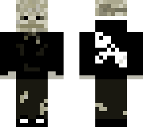skeleton hoodie | Minecraft Skin