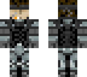 The Legendary Solid Snake (PSX Edition) | Minecraft Skin