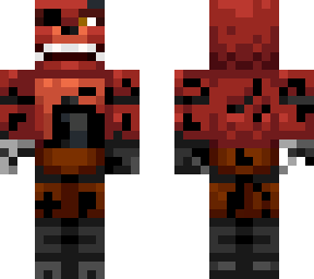 withered foxy | Minecraft Skin