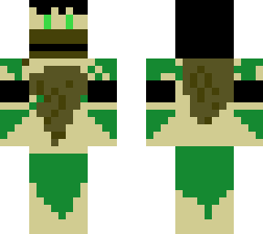 Avatar the last air bender foggy swamp male armor | Minecraft Skin