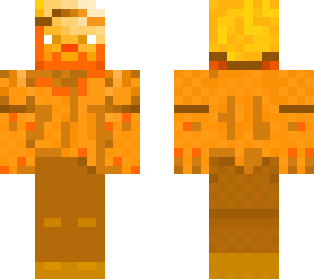 GOLDEN steve by a nine year old (me) | Minecraft Skin