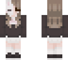 half mask | Minecraft Skin