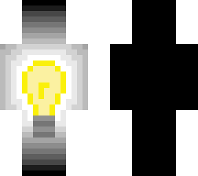 Light In the Dark Pixel Art | Minecraft Skin