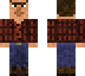 lumberjack villager | Minecraft Skins