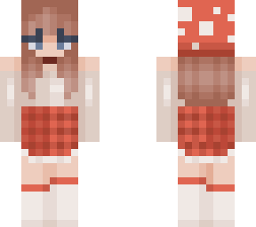 cottagecore mushroom girl | Minecraft Skins