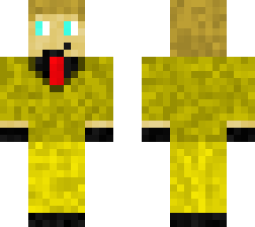 my skin in a gold suit | Minecraft Skin