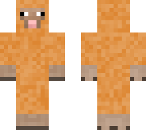 Orange Sheep | Minecraft Skin