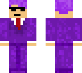 Purple Suit | Minecraft Skin