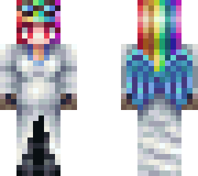 Rainbow factory | Minecraft Skin