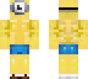 really, REALLY, buff and toned minion | Minecraft Skin