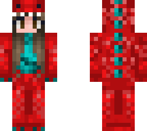 Red dino | Minecraft Skin