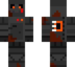 Robot Made Of Rust | Minecraft Skin