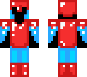 Ruby Diamond armor | Minecraft Skin