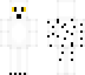 Snowy owl | Minecraft Skin