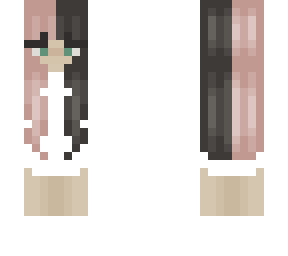 split dye hair and skin before i add clothes