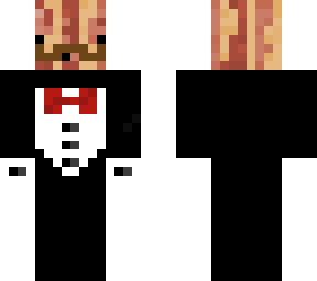 Agent Bacon Finished w/ pants | Minecraft Skin