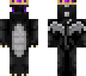 enderdragon with crown | Minecraft Skin