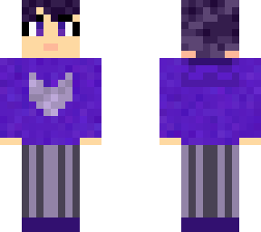 Girl with Fuzzy Sweater - UPDATED | Minecraft Skin