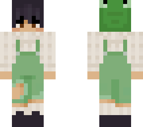 Green frog boy | Minecraft Skin