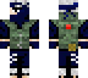 Kakashi Hatake (Naruto Series) | Minecraft Skin