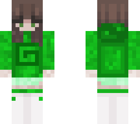 karl jacobs frog girl | Minecraft Skin