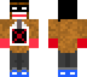 My skin I hit people with my boxing gloves | Minecraft Skin