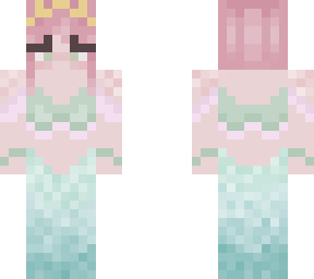 Mermaid Nihachu Mcyt Dreamsmp Minecraft Skins