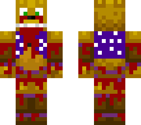 purple guy in springbonnie (geting springlocked) | Minecraft Skin