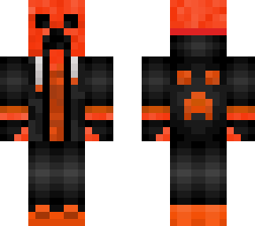 red creeper gamer | Minecraft Skin