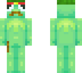Russian Kermit Officer | Minecraft Skin