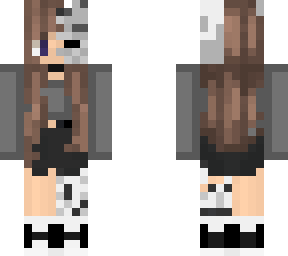 Skeleton girl!!!! | Minecraft Skin