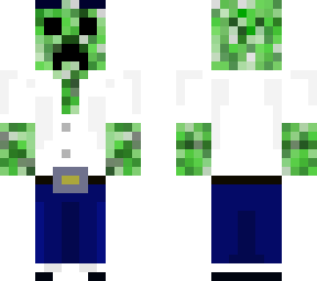 Smart Creeper S2 | Minecraft Skin
