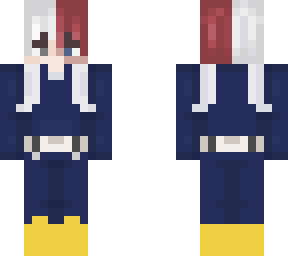Todoroki Mha | Minecraft Skin