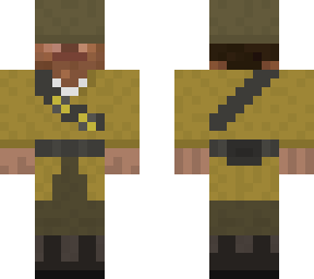 YLW Soldier Steve (TF2) | Minecraft Skin