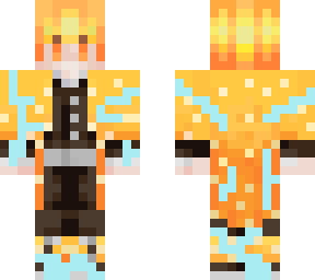 Zenitsu sick skin | Minecraft Skin