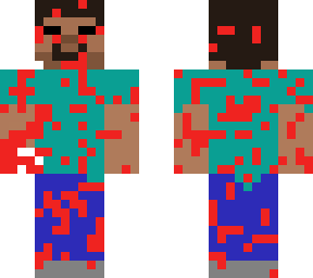 Bleeding Steve | Minecraft Skin