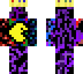 colorful pacman | Minecraft Skin