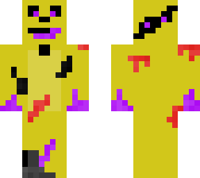 Corrupt 8-Bit SpringBonnie | Minecraft Skin
