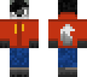 Ghost fox | Minecraft Skin