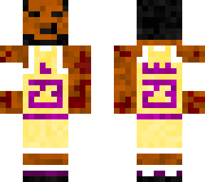 lebron james lakers | Minecraft Skins