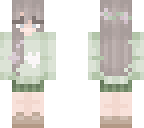 gree girl | Minecraft Skin