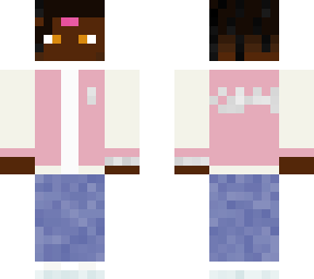 lil uzi vert diamond in head | Minecraft Skin