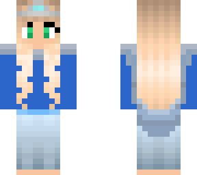 Princess with cape and tiara | Minecraft Skin
