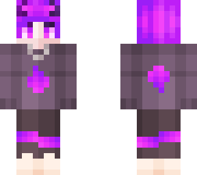 Purple demon | Minecraft Skin