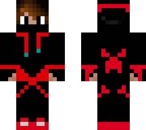 red/blue gamer boy | Minecraft Skin