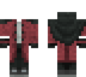 red trench coat idk | Minecraft Skin
